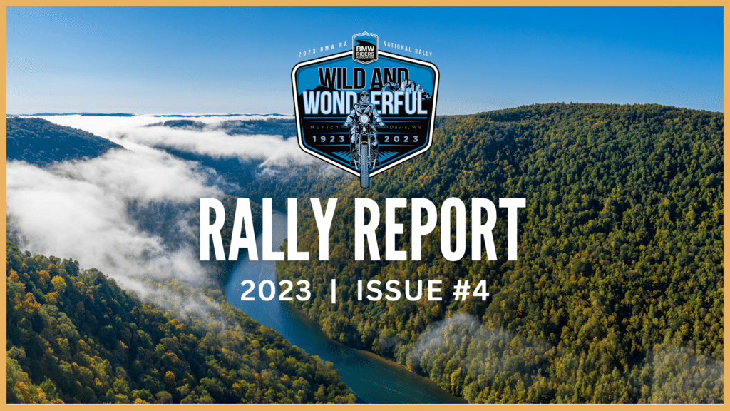 Rally Report #4 | BMW RA 2023 National Rally News - BMW Riders Association